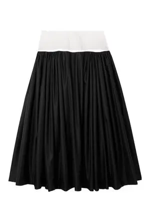 MOLLY GODDARD Molly Goddard Color-Block High-Waisted Skirt