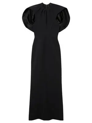 MATICEVSKI Maticevski Cypress Ruched Crepe Midi Dress