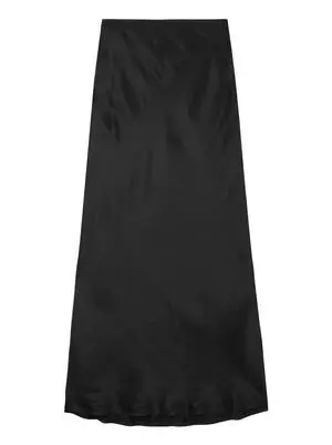 Dodo Bar Or Silk Maxi Skirt - Black