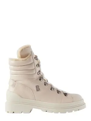 Bogner Casual Smooth Leather Boots Nude