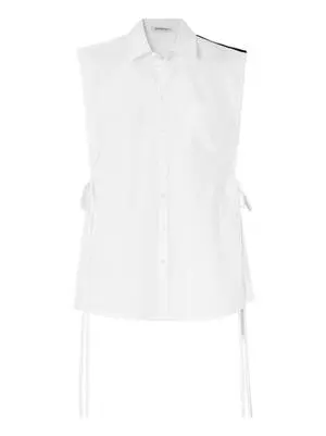 PETER DO Peter Do Sleeveless Pure Cotton Blouse