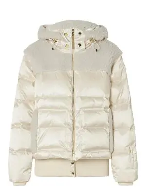 Bogner Dia Hooded Shearling-trimmed Quilted Down Ski Jacket - No