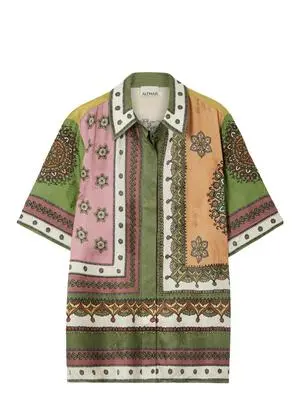 ALEMAIS Alemais Printed Oversized Shirt