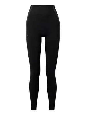 On Studio Striped Ribbed Stretch Recycled Leggings - No