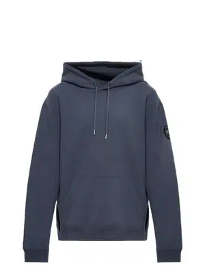 Canada Goose Long-sleeve Hooded Sweatshirt With Drawstring - Blue