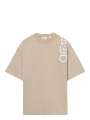 Off-White Vertical Bookish Skate Short Sleeve T-shirt - String