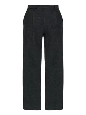 JIL SANDER Pleated Wide-leg Pants - Grey