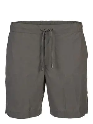 Fedeli Drawstring Swim Trunks - Black