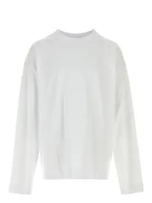 Dries Van Noten Cotton Oversize Hegland T-shirt - White