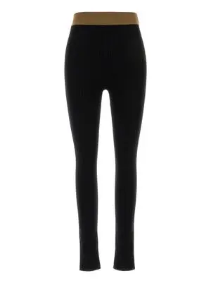 UMA WANG Cashmere Leggings - Black
