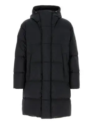 Herno Nylon Blend Down Jacket - Black