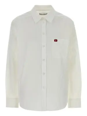 BLAZE Embroidered Poplin Shirt - White