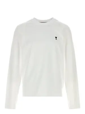 AMI Paris Cotton T-shirt - White