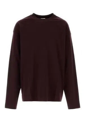 Dries Van Noten Grape Cotton Oversize Hegland T-shirt - Purple