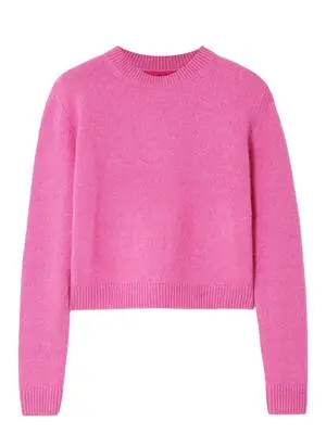 THE ELDER STATESMAN The Elder Statesman Pink Cashmere Sweater
