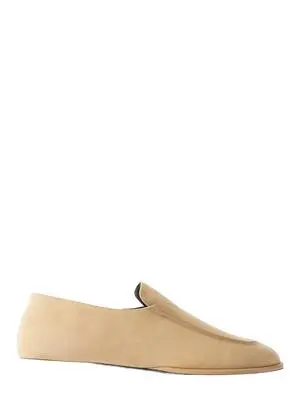 NEOUS Suede Loafers - Nude