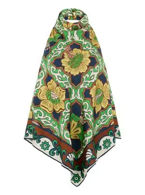 ALEMAIS Floral Halterneck Top - No