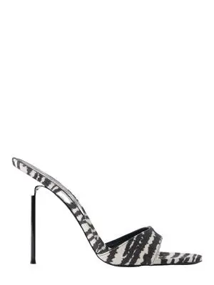 Paris Texas Heeled Sandals - Black