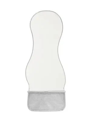 Calvin Klein Chainmail Shoulder Bag - White