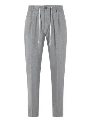 Eleventy Drawstring Casual Pants - Grey