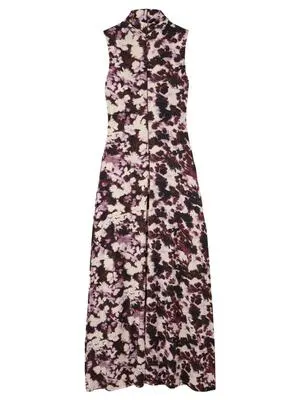 Proenza Schouler Turtleneck Maxi Dress - Multicolor