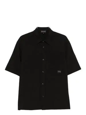 Emporio Armani Short-sleeve Shirt - Black
