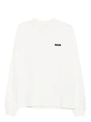 PRADA Long-sleeved Cotton T-shirt