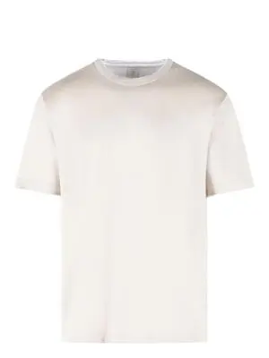 Eleventy Short-sleeved T-shirt - Light Brown