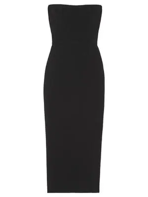 Alex Perry Callan Strapless Crepe Midi Dress - No