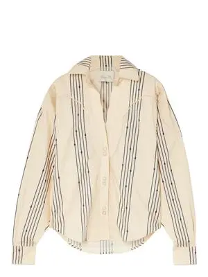 Johanna Ortiz Printed Cotton-poplin Shirt - No