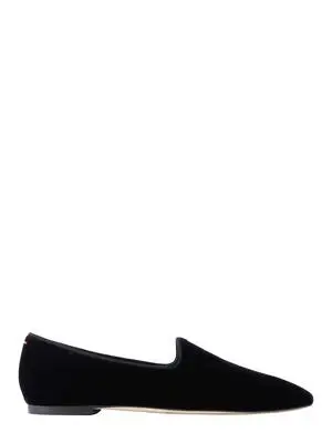 AeydĒ Solid Velvet Loafers - No