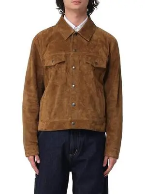 Saint Laurent Suede Jacket - Black