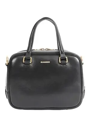 JIL SANDER Small Leather Vision Bag - Black