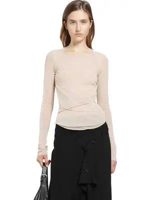 LEMAIRE Ballerina Scarf Top - Pink