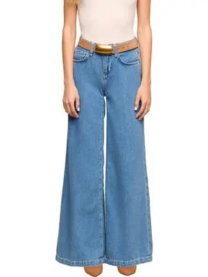 L'Agence Petite Quincy Wide-leg Jean - Wilton