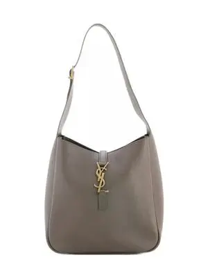 Saint Laurent Le 5 A 7 Supple Leather Small Hobo Bag - Green