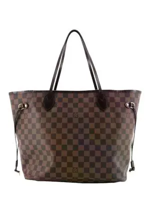 LOUIS VUITTON Louis Vuitton Damier Neverfull Tote Bag Brown