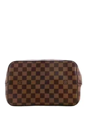 LOUIS VUITTON Louis Vuitton Neonoe Damier Leather Bucket Bag Pink