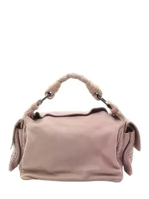 Bottega Veneta Intrecciato Shoulder Bag - Pink