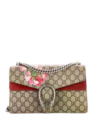 Gucci Dionysus Blooms Print Gg Coated Canvas Small Shoulder Bag - Brown