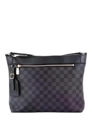 LOUIS VUITTON Damier Graphite Messenger Bag - Black