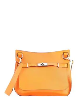 Hermès Jypsiere Swift 28 Shoulder Bag - Orange