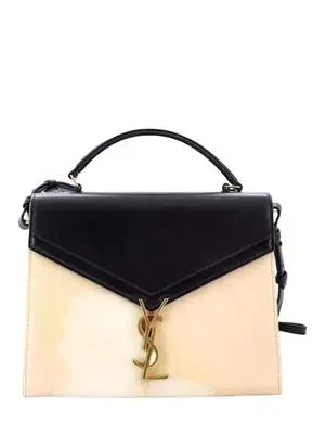 Saint Laurent Cassandra Satchel Bag - Black