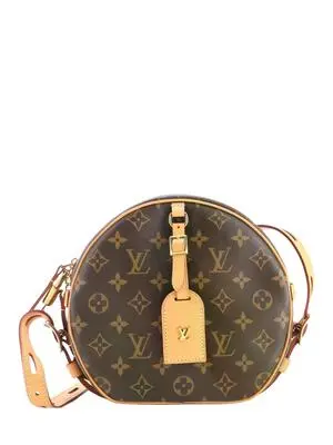 LOUIS VUITTON Boite Chapeau Souple Bag Monogram Canvas Mm Shoulder Bag - Brown