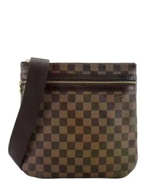 LOUIS VUITTON Bosphore Pochette Damier Crossbody Bag - Brown