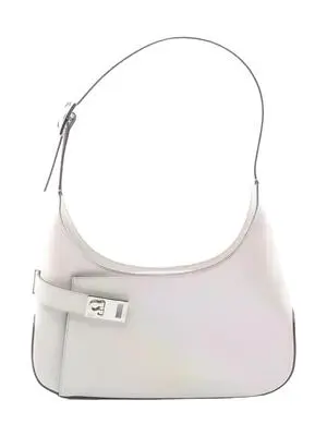 FERRAGAMO Salvatore Ferragamo Gancini Shoulder Bag Neutrals