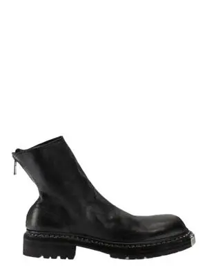 Guidi Big Daddy" Back-zip Boots - Black