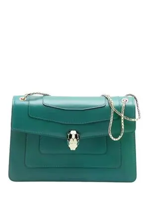 BVLGARI Serpenti Forever Shoulder Bag - Green