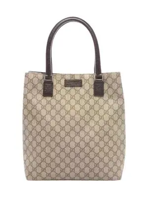 Gucci Gg Plus Monogram Canvas Tote Bag - Neutrals