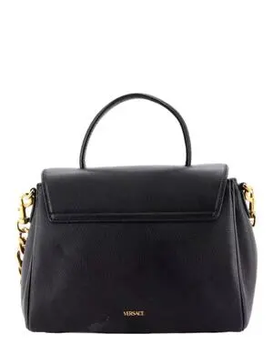 Versace La Medusa Top Handle Bag - Black